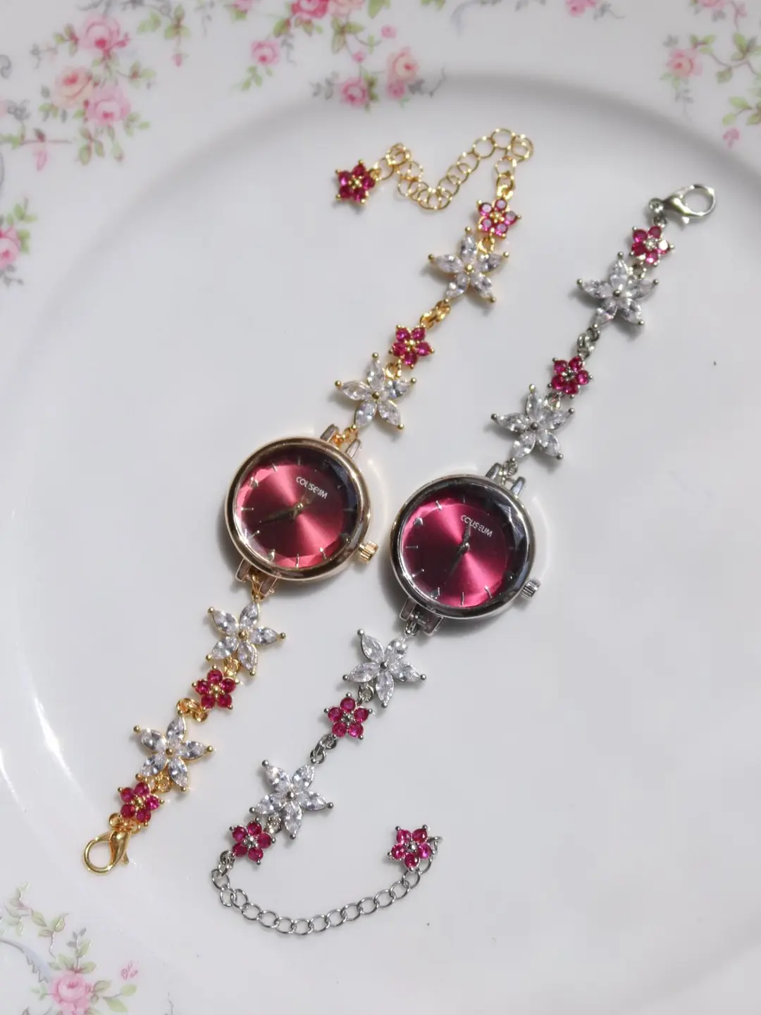 Dark Pink Mio Watch