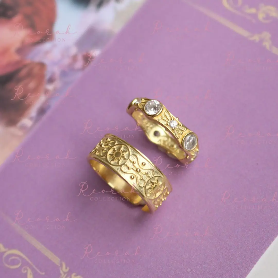 Reorah - Rapunzel Couple Ring 925 Silver