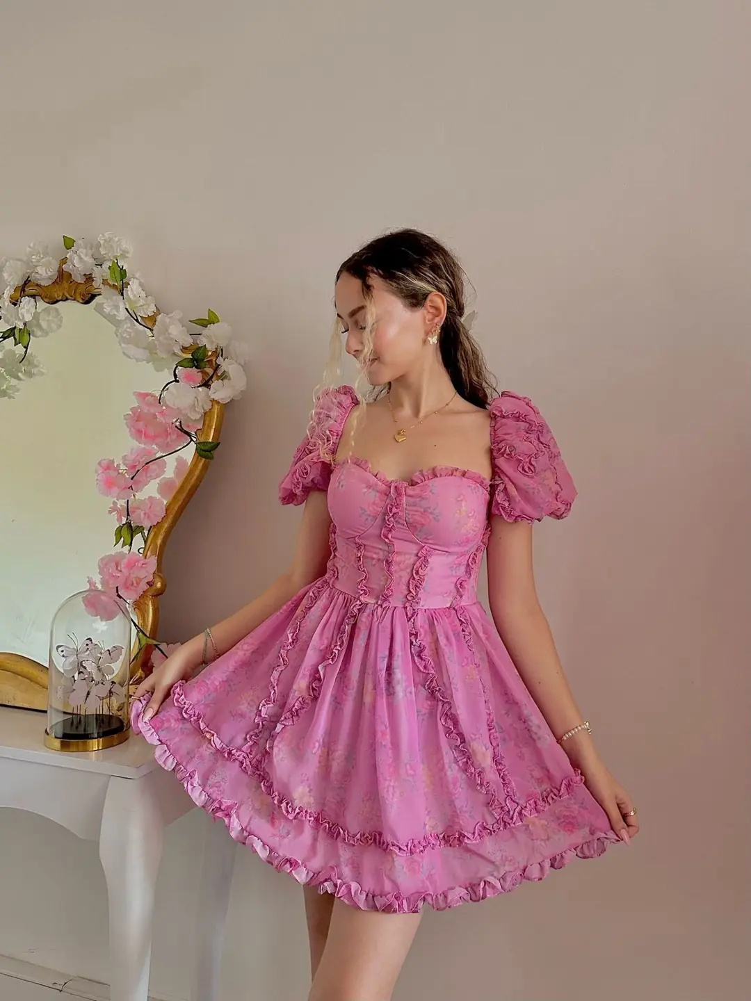 Reorah - Barbiecore Dress