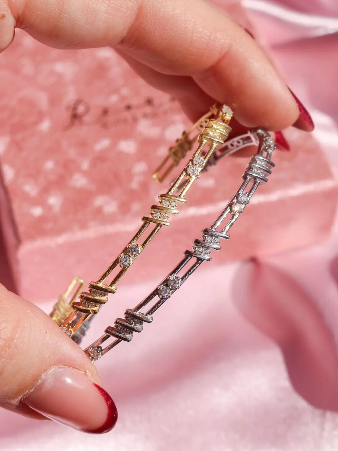 Reorah - Striped Bracelet 925 Silver