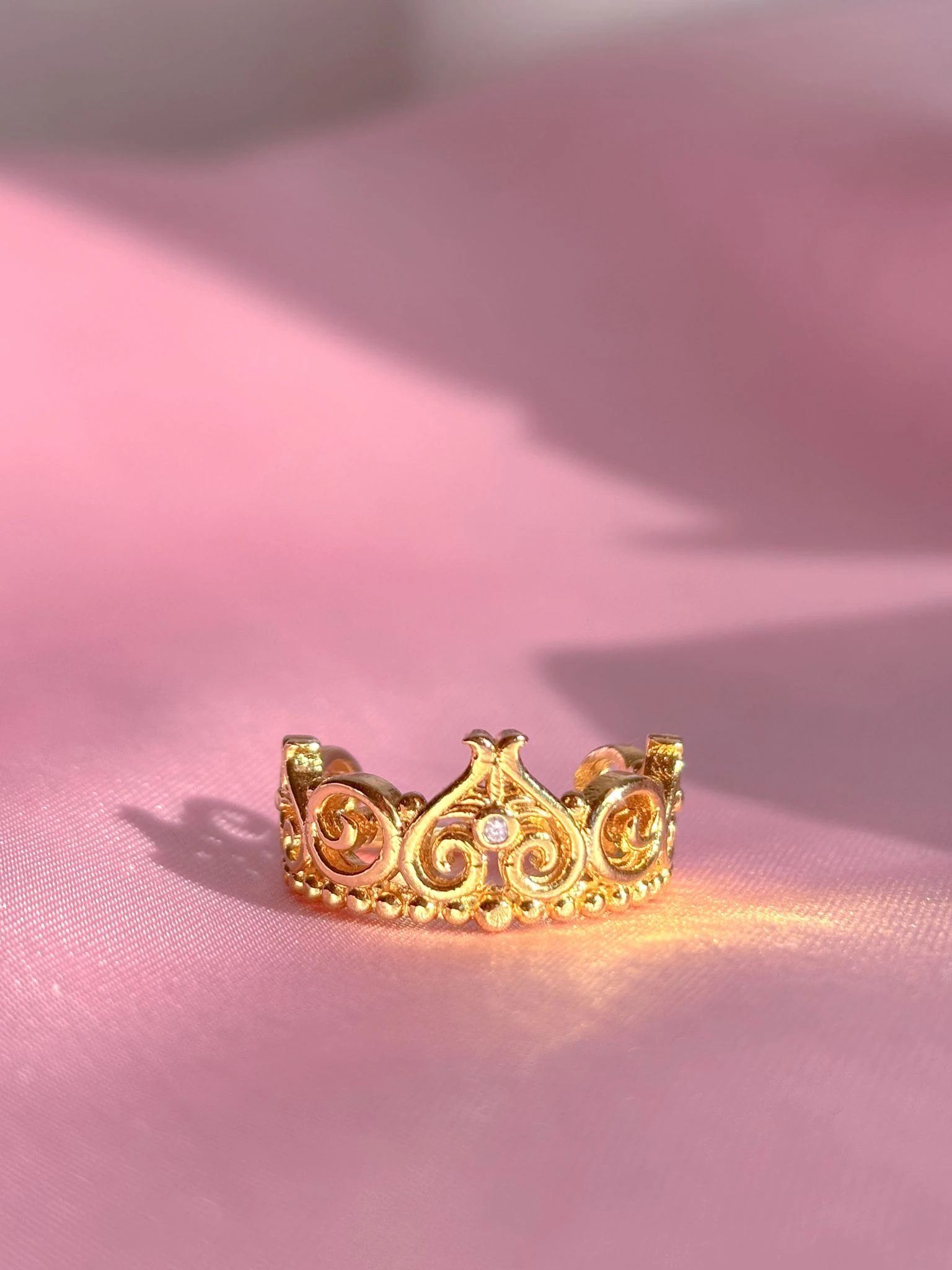 Anneliese Princess Crown Ring