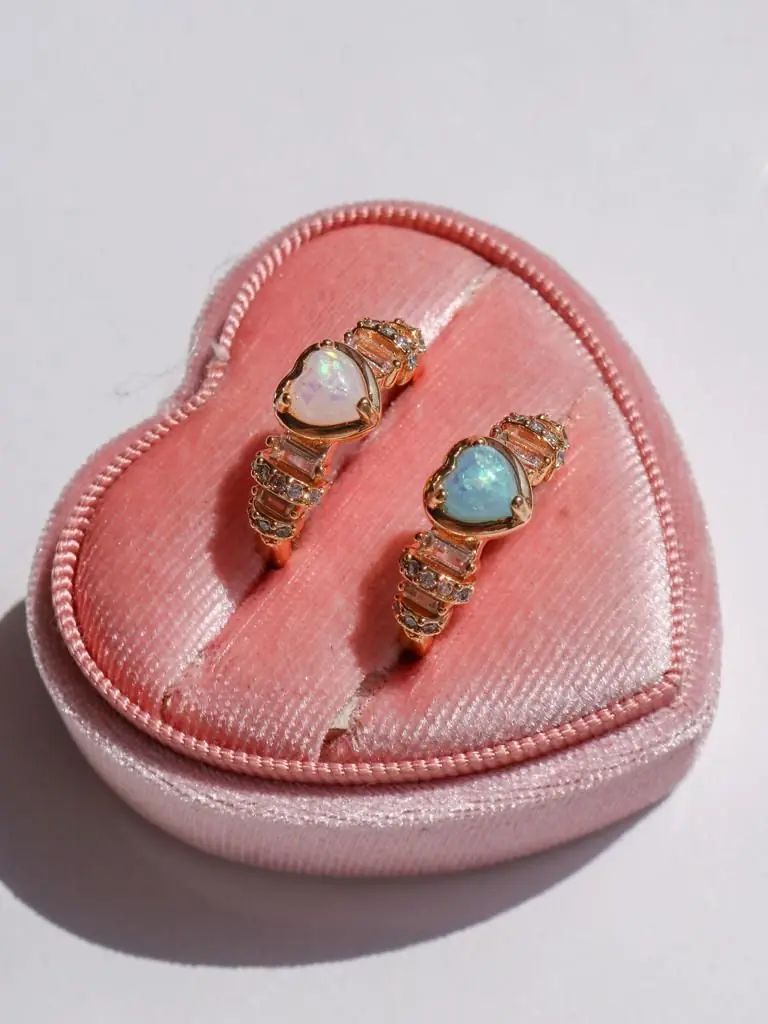 Reorah - Opal Look Baguette Ring