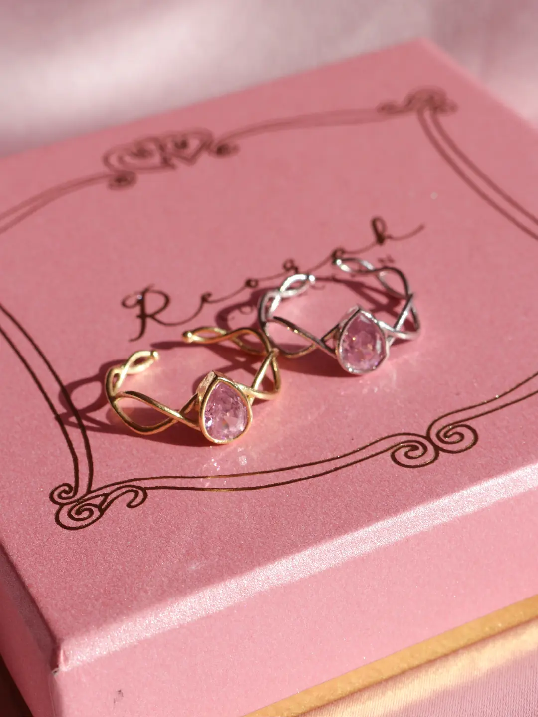 Reorah - Swan Princess Odette 925 Silver Tiara Ring