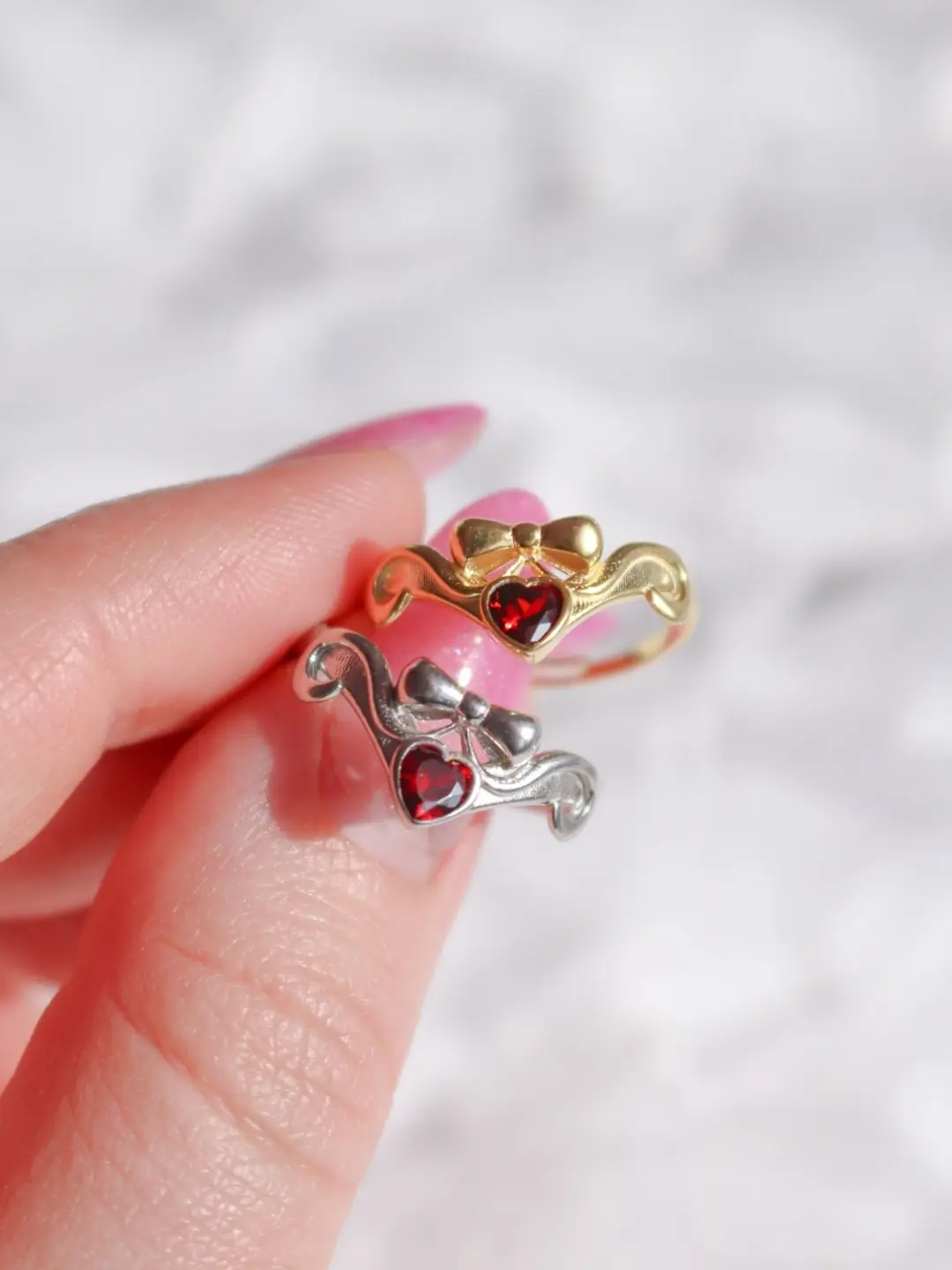 Reorah - Snow White 925 Silver Ring