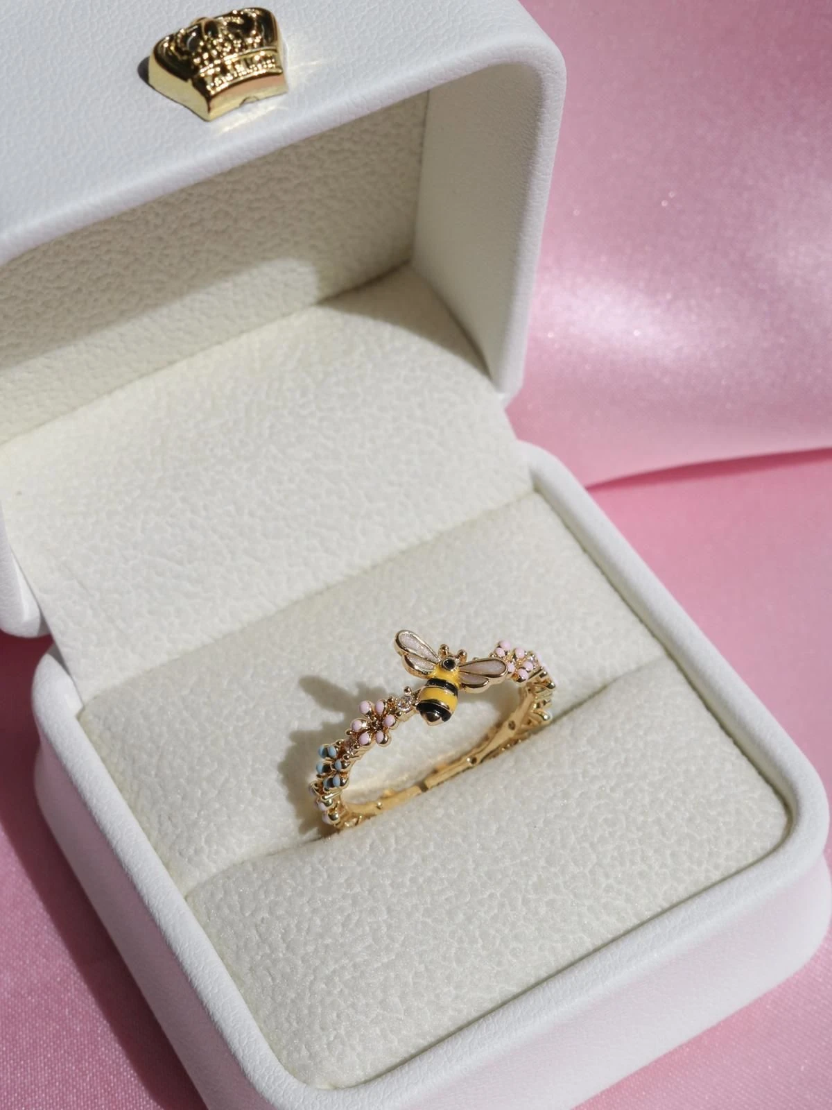 Reorah - Flower Bee Minimal Ring