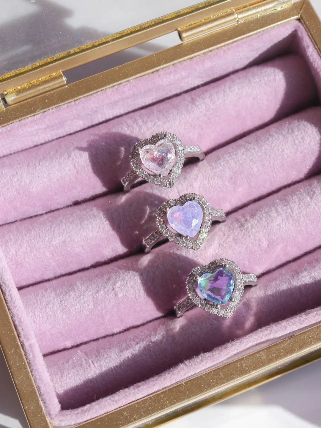 Reorah - Reflective Heart Ring