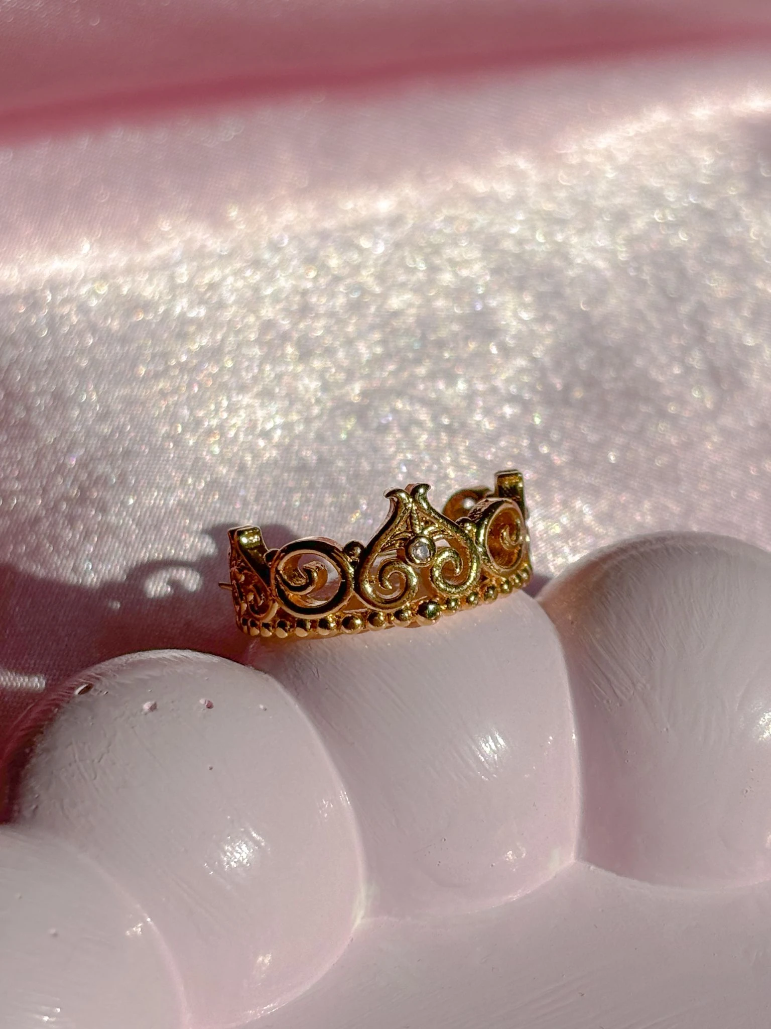 Anneliese Princess Crown Ring
