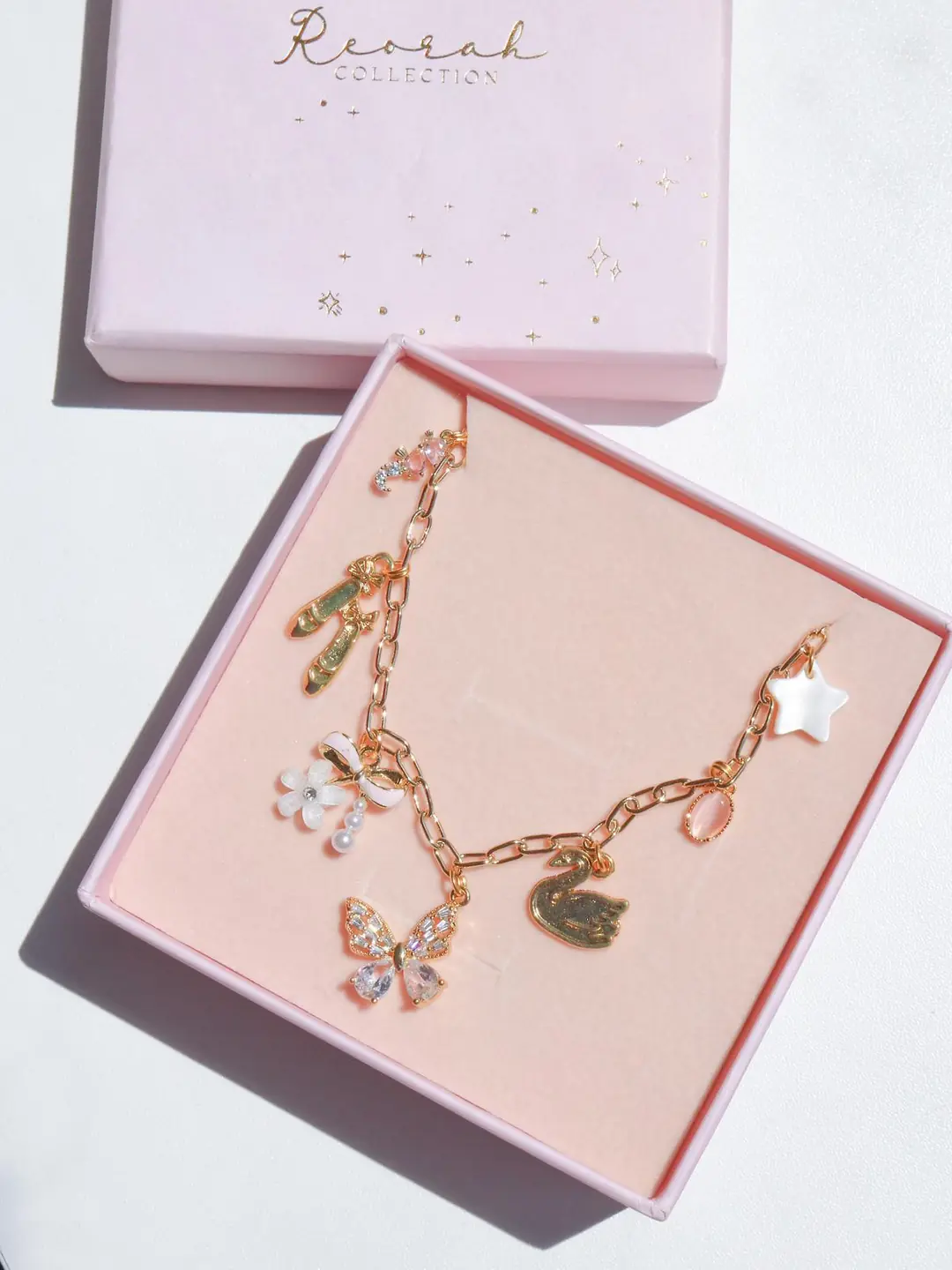 Ballet Wings Charm Necklace Xuping Chain