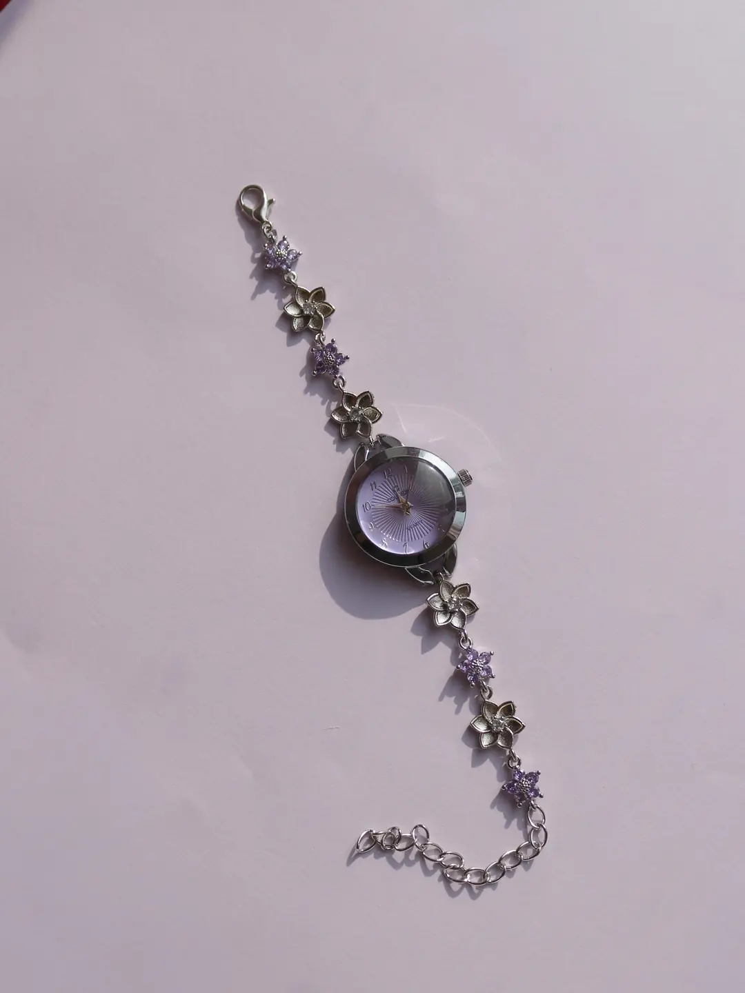 Violet Flower Watch