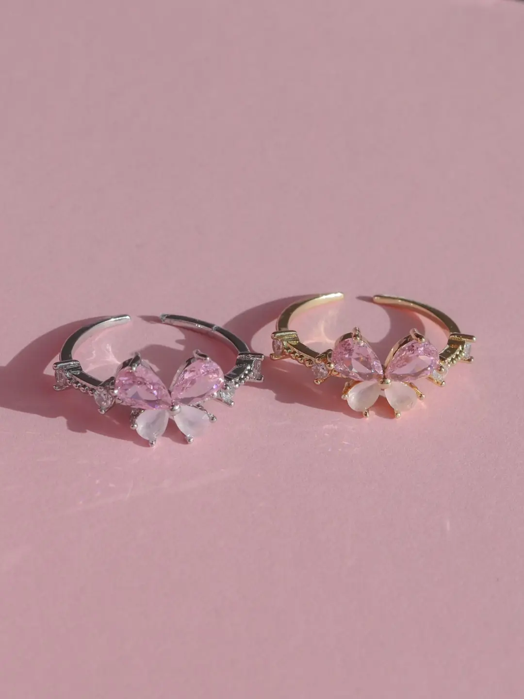 Reorah - Minimal Cute Papillon Ring
