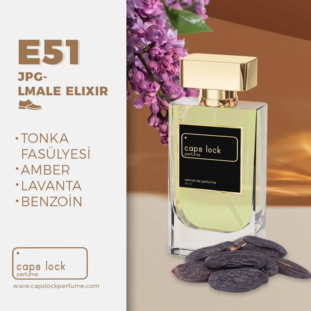 E51 - CAPS LOCK Perfume (Le Male Elixir Muadili) 55 ml. ₺ 414.00