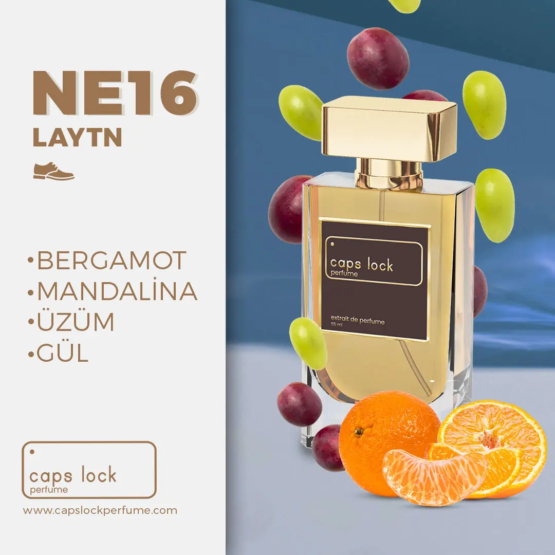 NE16 - CAPS LOCK Perfume (Layton Muadili) 60 ml. ₺ 667.50
