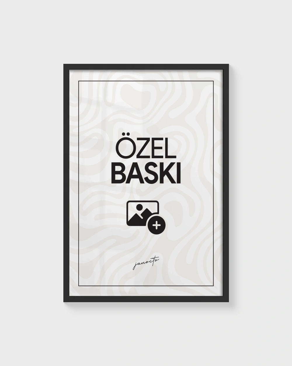 Kendi Posterini Bastır Çerçevesiz Poster