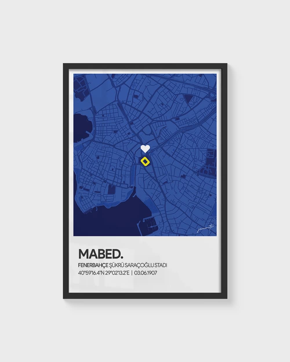 Mabed. | Fenerbahçe Taraftar Posteri