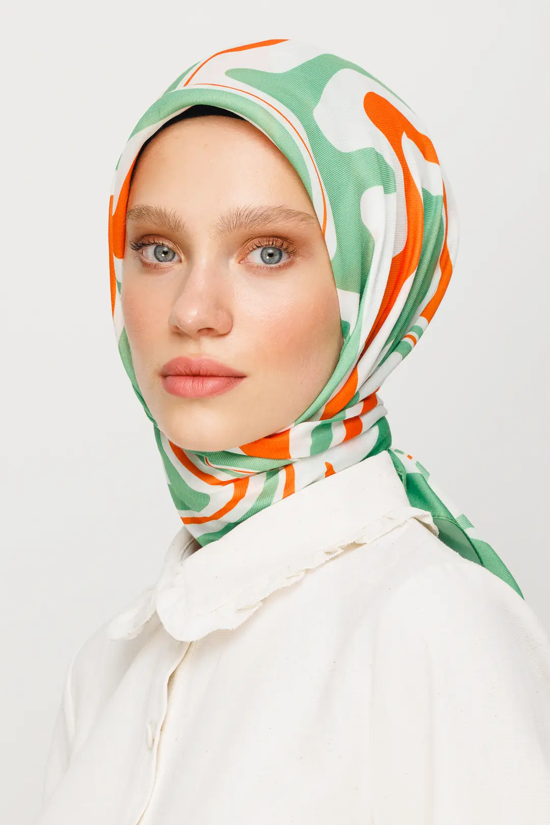 Mira Pattern Digital Soft Scarf | MOONCORN