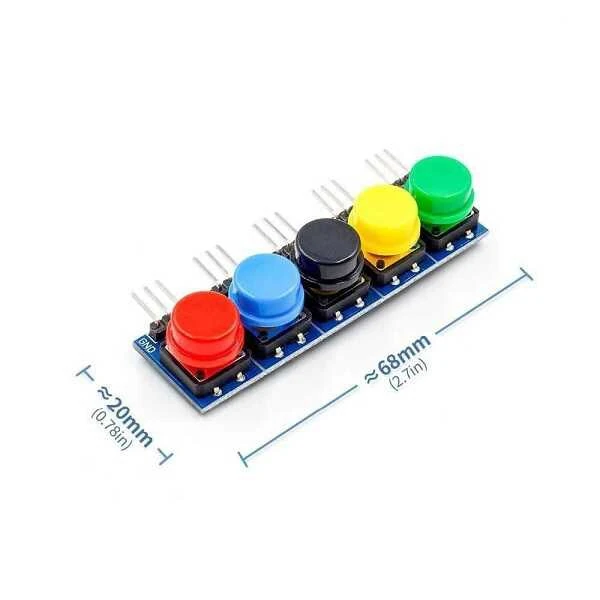 Renkli Buton Modülü Satın Al | KomponentMarketim.com