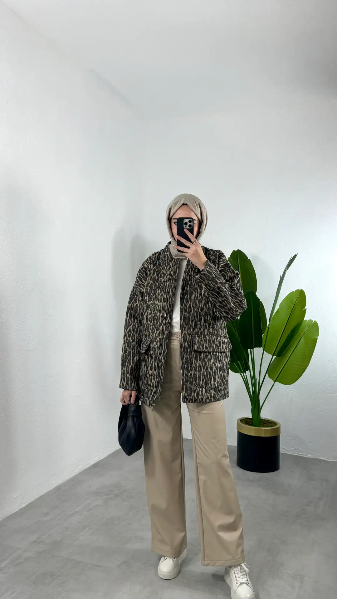 Massimo Leopar Mont Ceket