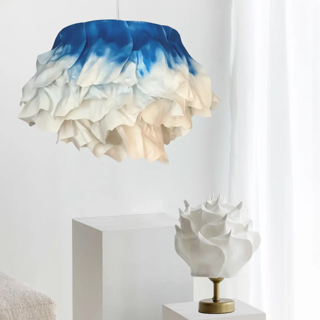 Modern Saks Mavisi Anemon Avize