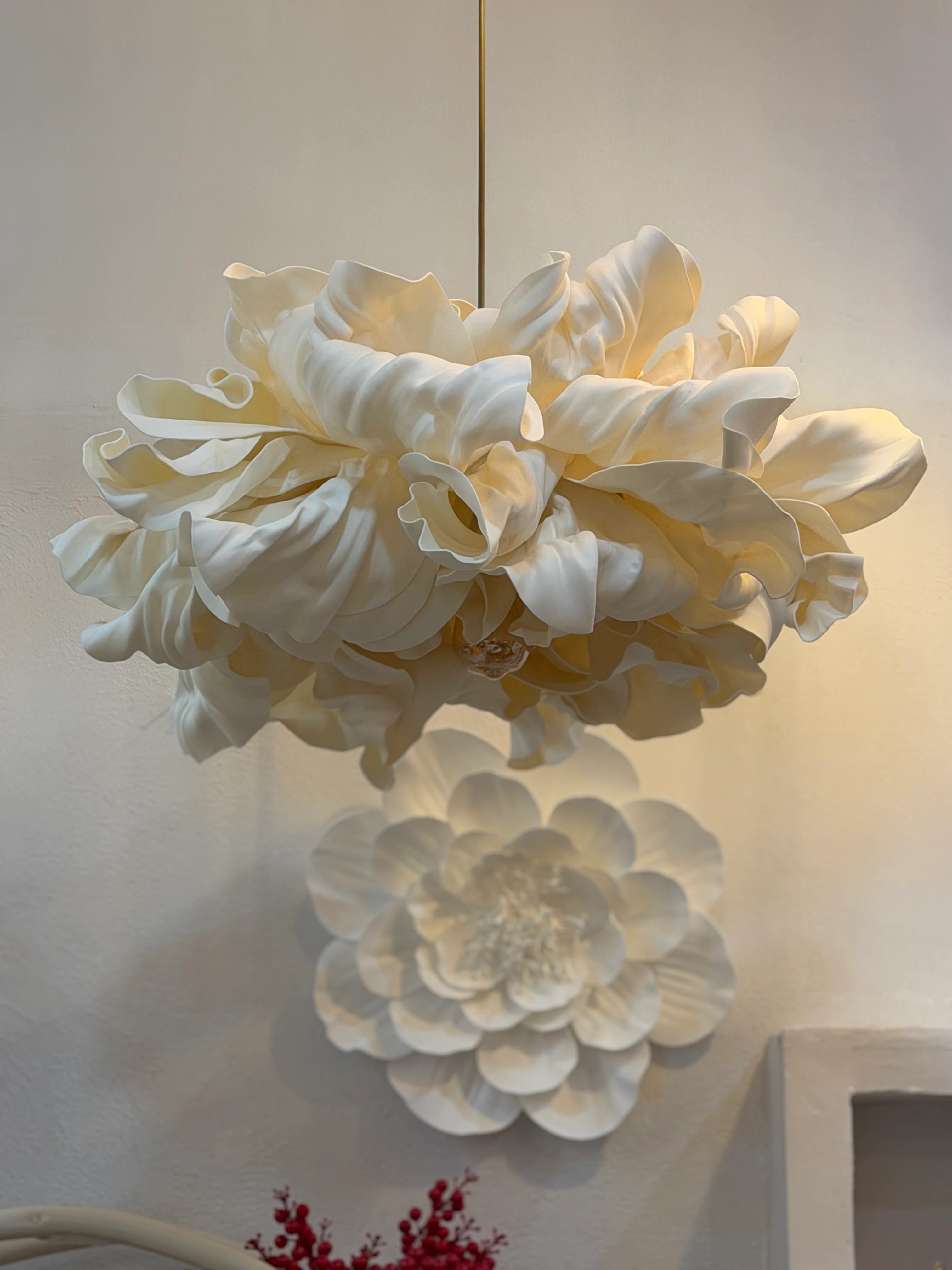 AVF Atelier Eva Krem Sarkıt Avize