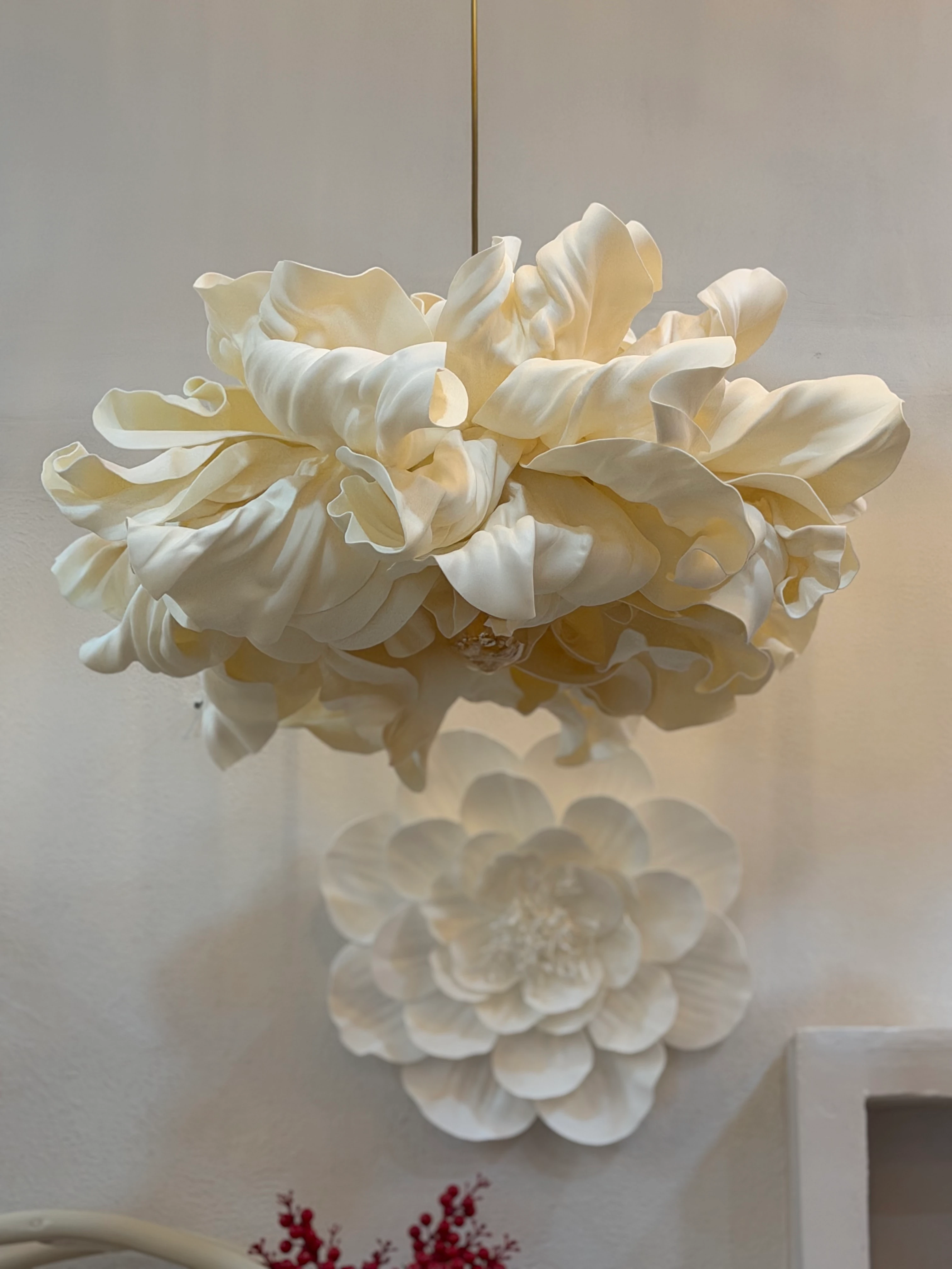 AVF Atelier Eva Krem Sarkıt Avize