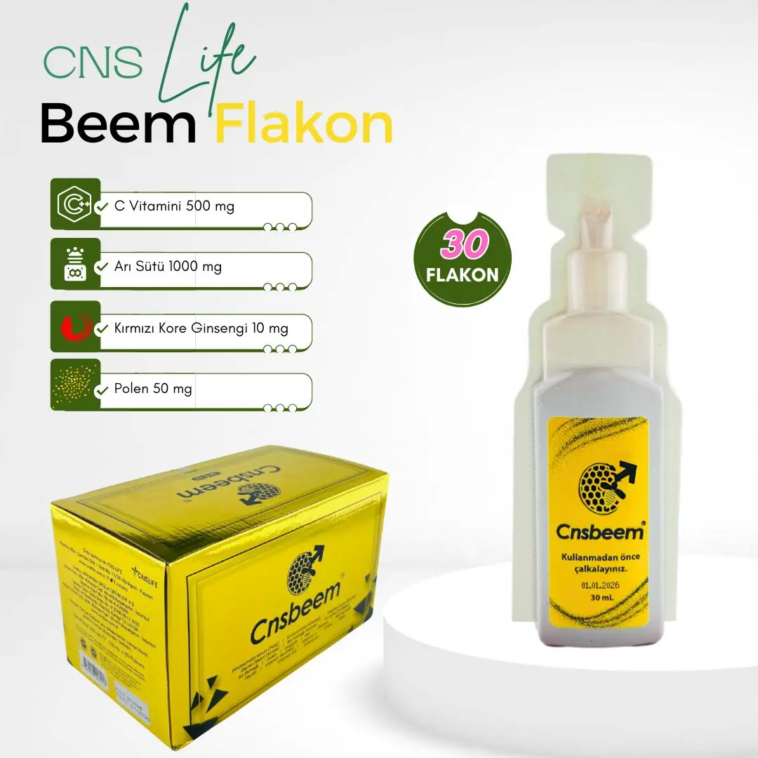 Cnsbeem Erkek Arı Sütü Kore Ginsengi Resveratrol