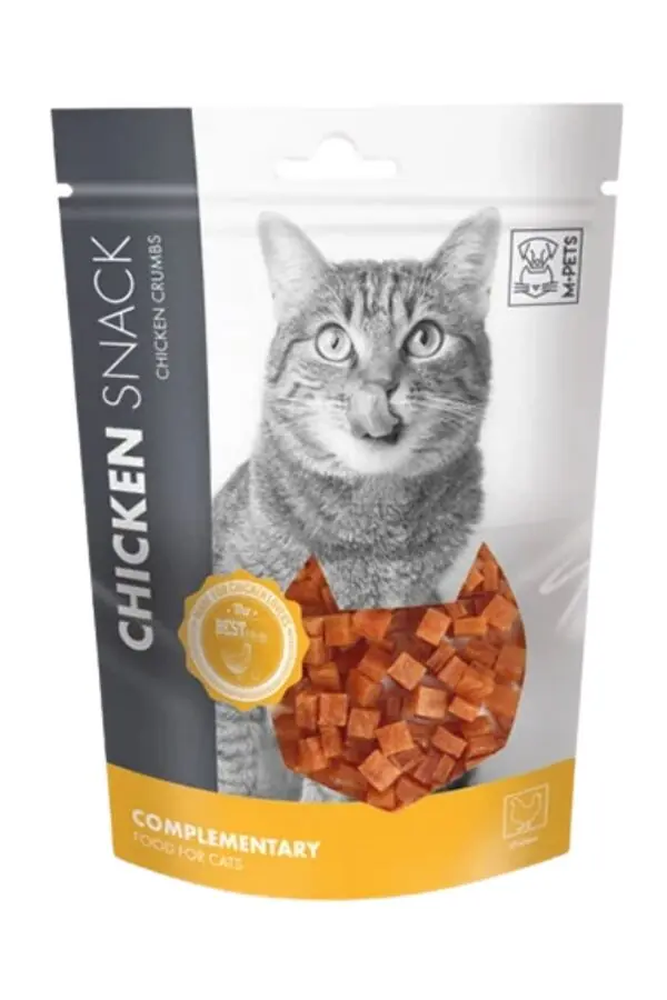 M-PETS CHICKEN CRUMBS KEDİ ÖDÜLÜ 80GR - Petpal