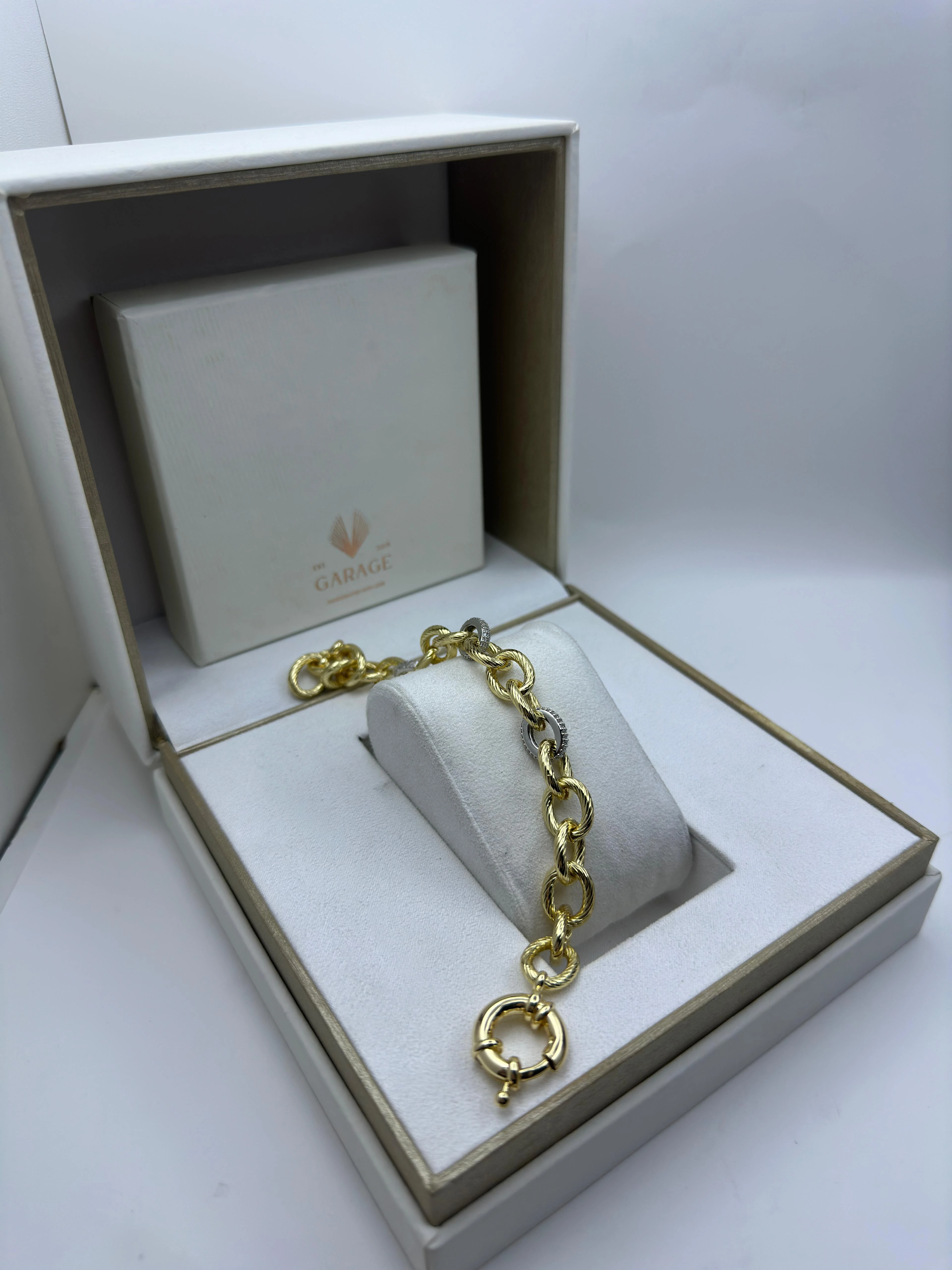 Balıksırtı 14K Bileklik