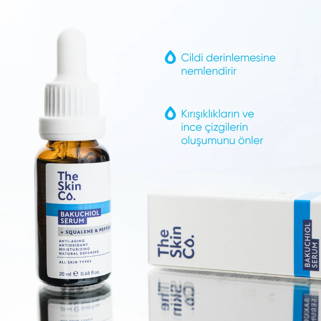 The Skin Co. Bakuchiol Yaşlanma Karşıtı Bitkisel Retinol Serum 20 ml