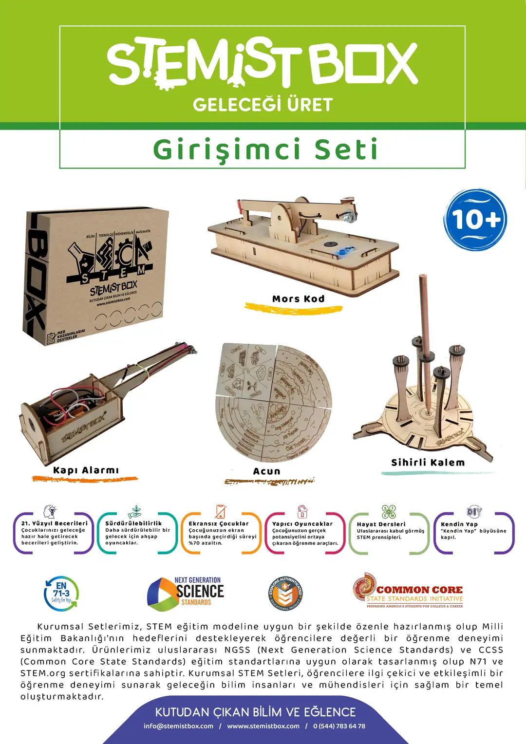 Set 4 - Kurumsal STEM Seti