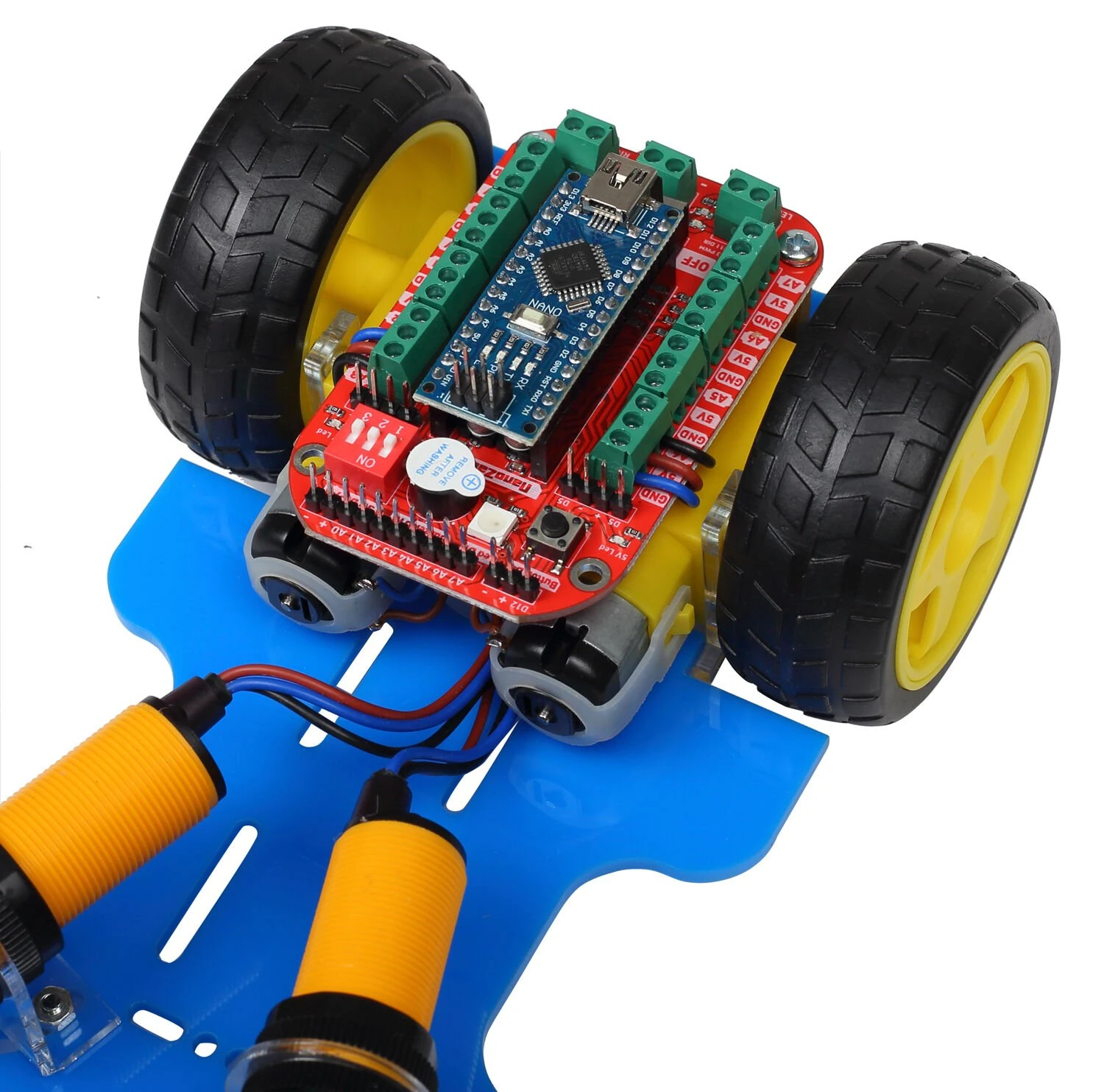 Alpha Obstacle Avoidance Robot Kit $ 50.00 | Sumozade.com