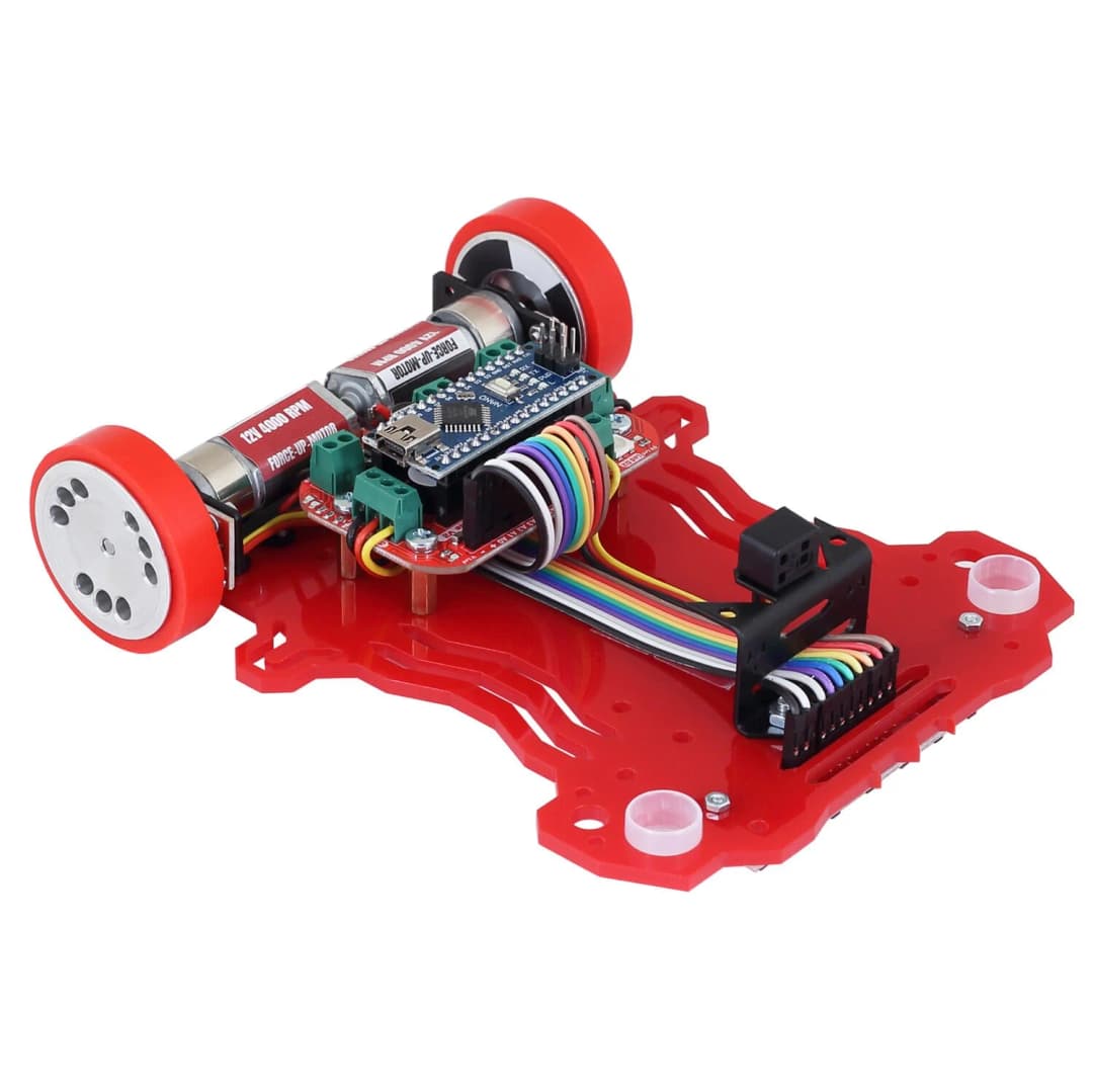 Panter Fast Line Following Robot Kit with Encoder $ 200.00 | Sumozade.com