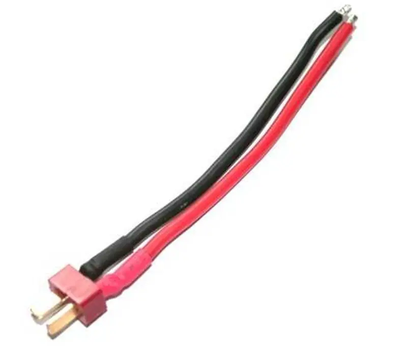 Deans Style T Plug Male Soft Silicone Cable $ 4.00 | Sumozade.com