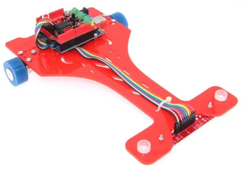 Rapid Line Follower Robot Kit - Unassembled $ 90.00 | Sumozade.com