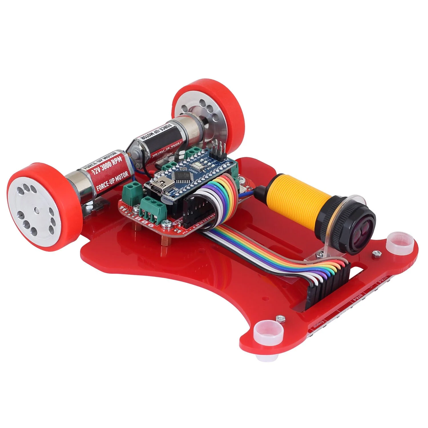 Cheetah Fast Line Follower Robot Kit - 3000Rpm $ 155.00 | Sumozade.com