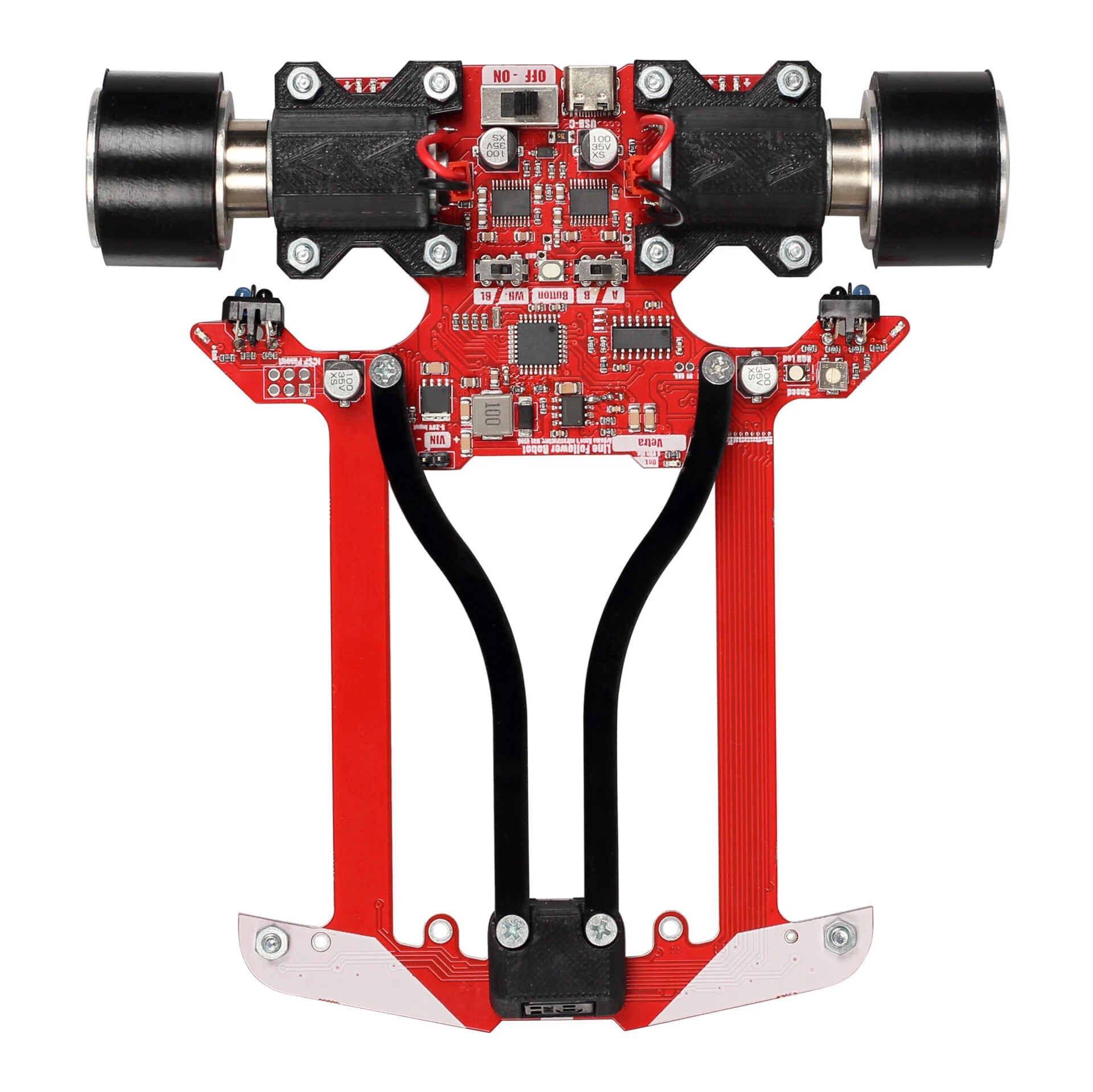 Vetra Fast Line Follower Robot Kit with Encoder ₺ 8,586.20 | Sumozade.com