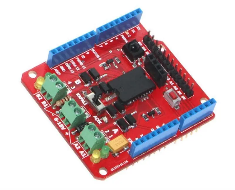 Arduino Dual Motor Driver Shield - MotoZade $ 14.00 | Sumozade.com