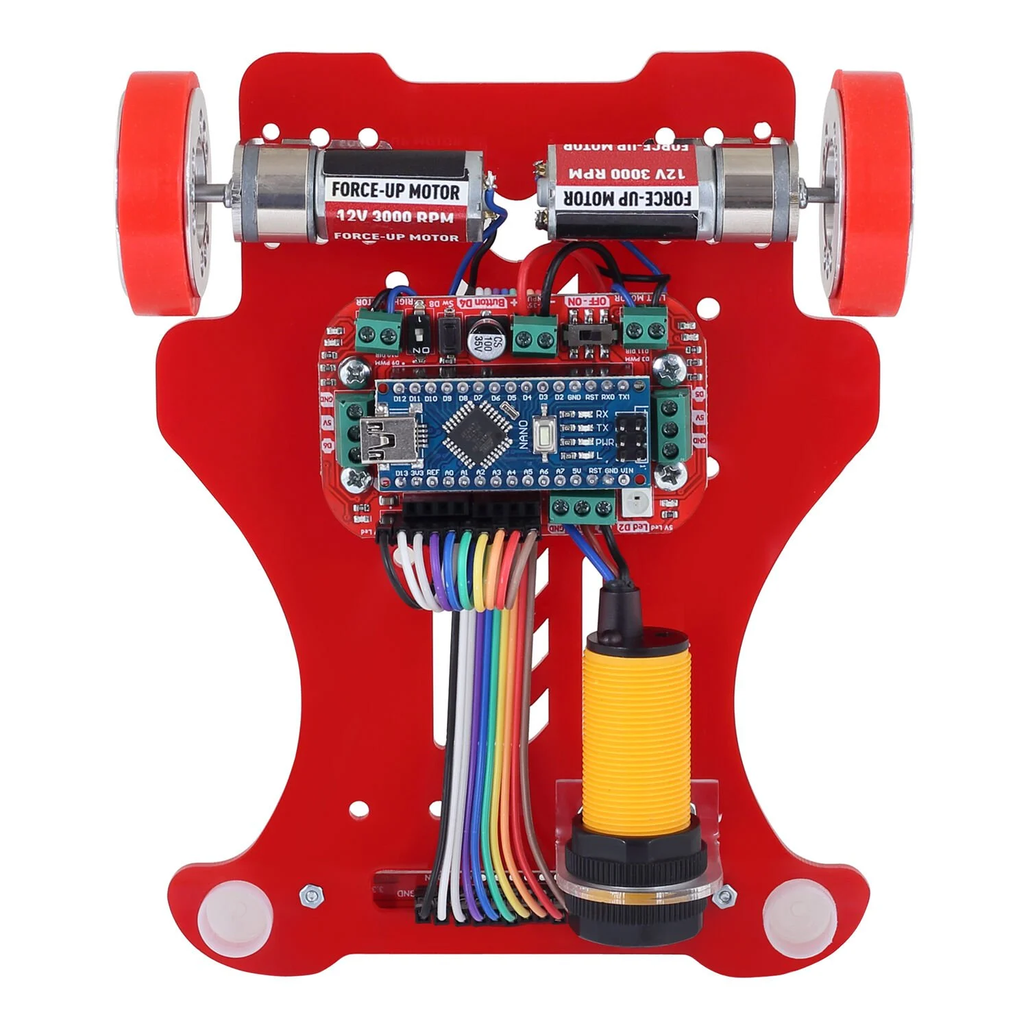 Cheetah Fast Line Follower Robot Kit - 3000Rpm $ 155.00 | Sumozade.com