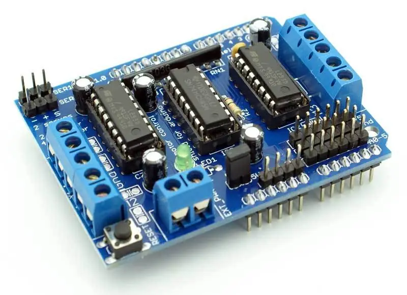 Adafruit Motor Shield for Arduino – L293D $ 3.00 | Sumozade.com