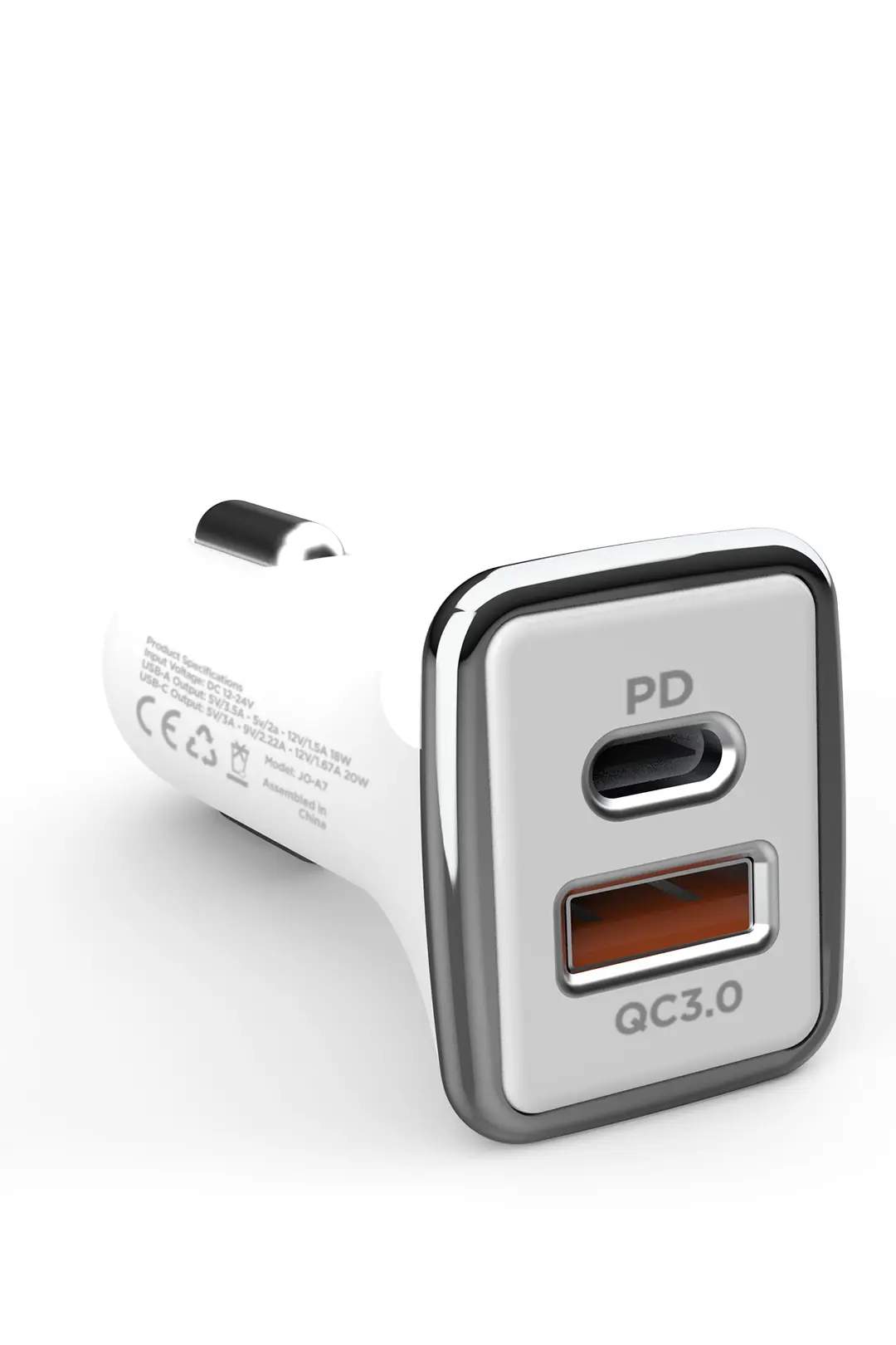 Jopus Universal JO-A7 Troff PD 3.0 20W USB / PD Qc 3.0 18W Araç Şarji ...