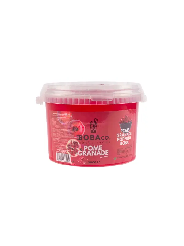 Nar Aromalı Bubble Tea 3,4Kg | The Boba Co.