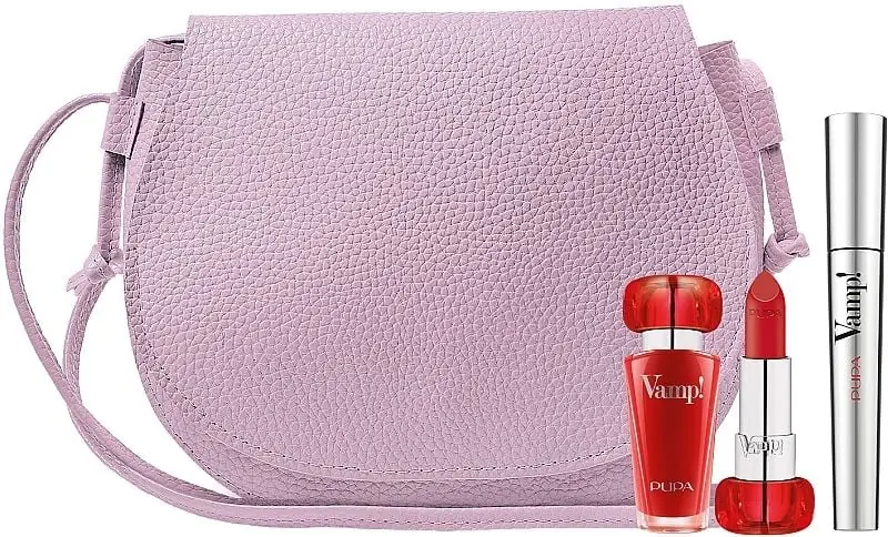 Vamp Mascara and Lipstick Kit by Pupa Milano for Women - 3P Kit Set