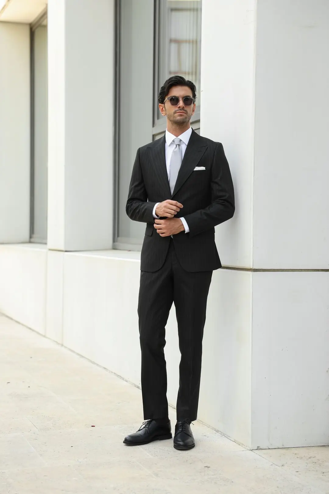 AEKfiore Erkek Siyah Takım Elbise