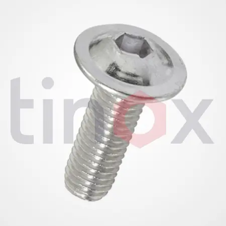 IMBUS FLANSLI BOMBE BAS CIVATA A2 DIN-9335-2-8x40