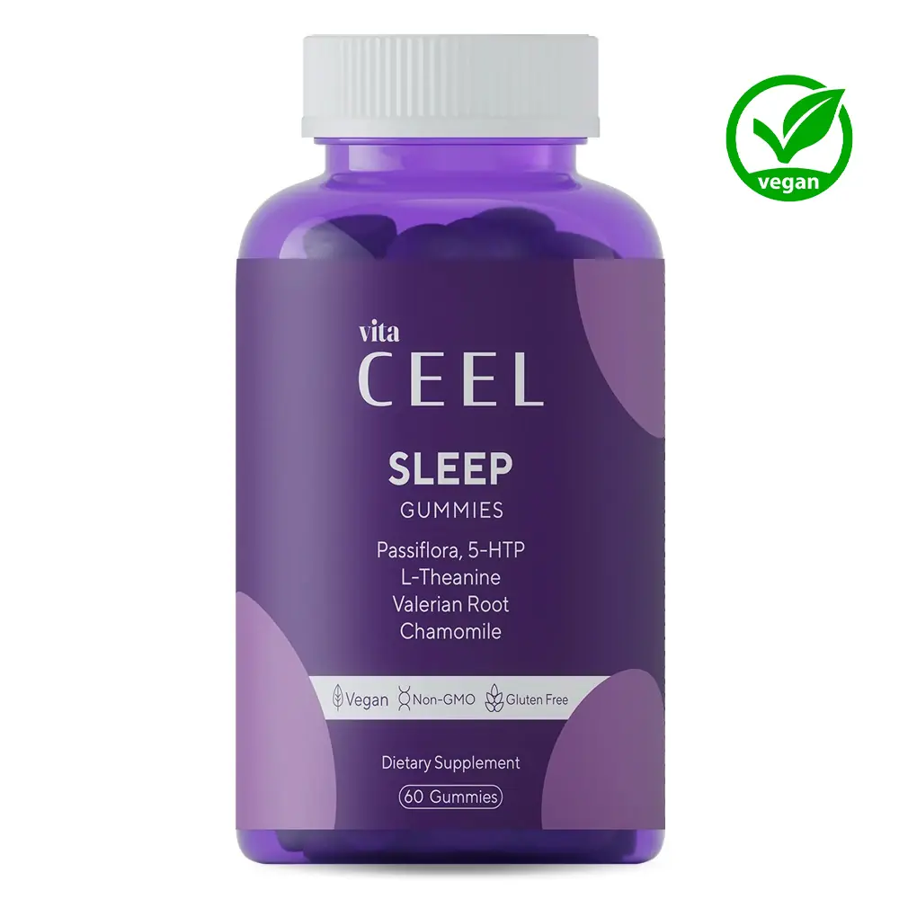 Uyku Döngüsüne Yardımcı Vegan Gummy Sleep Vitamin Passiflora, Vitamin ...