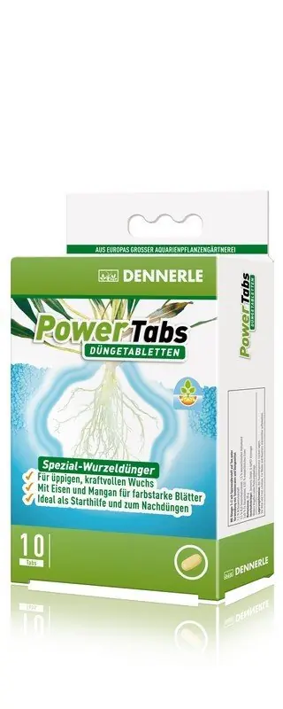 Dennerle Power Tabs Tablet Gübre (10 Ad.)