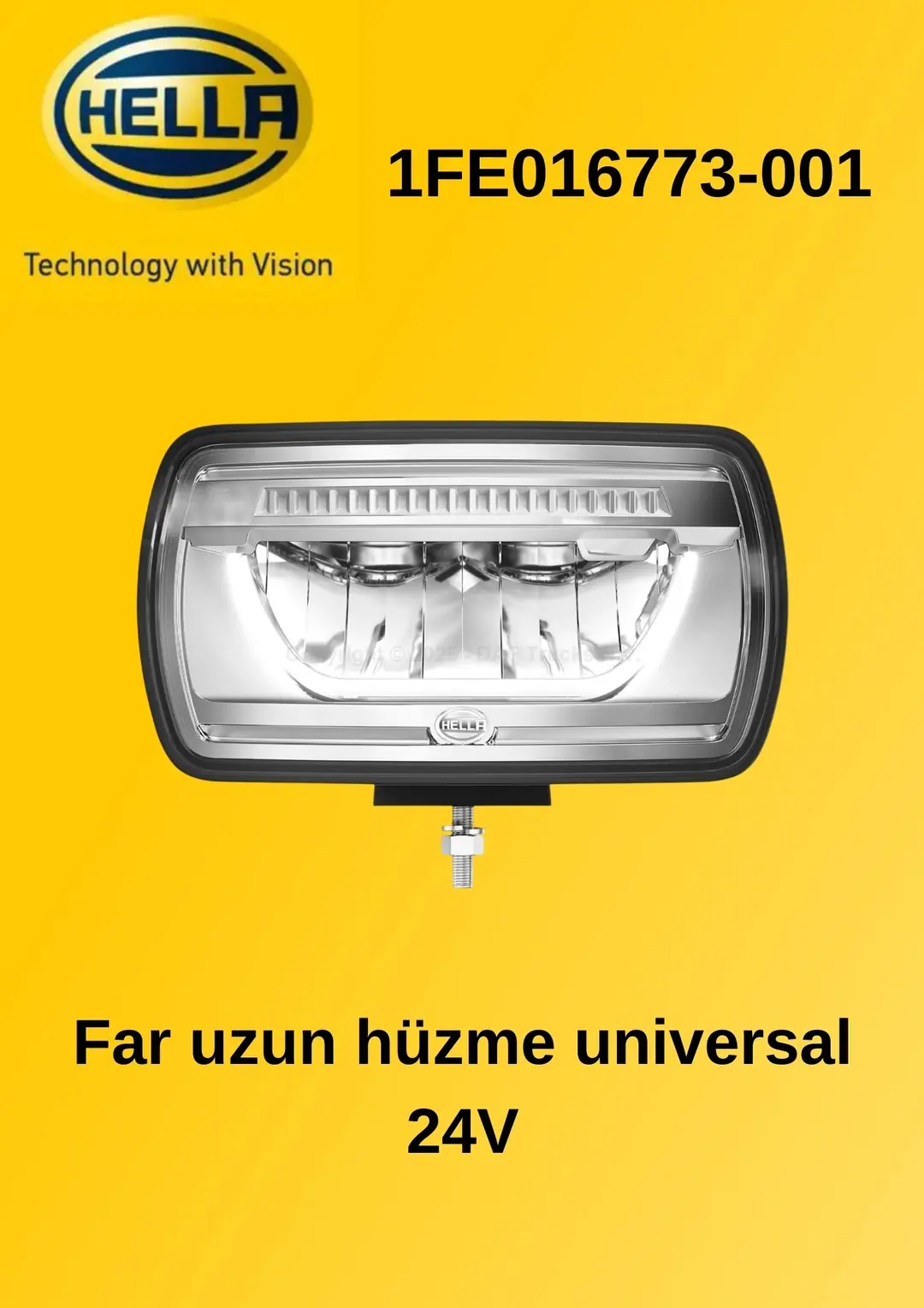 HELLA FAR UZUN HÜZME 12V-24V 1FE016773-001