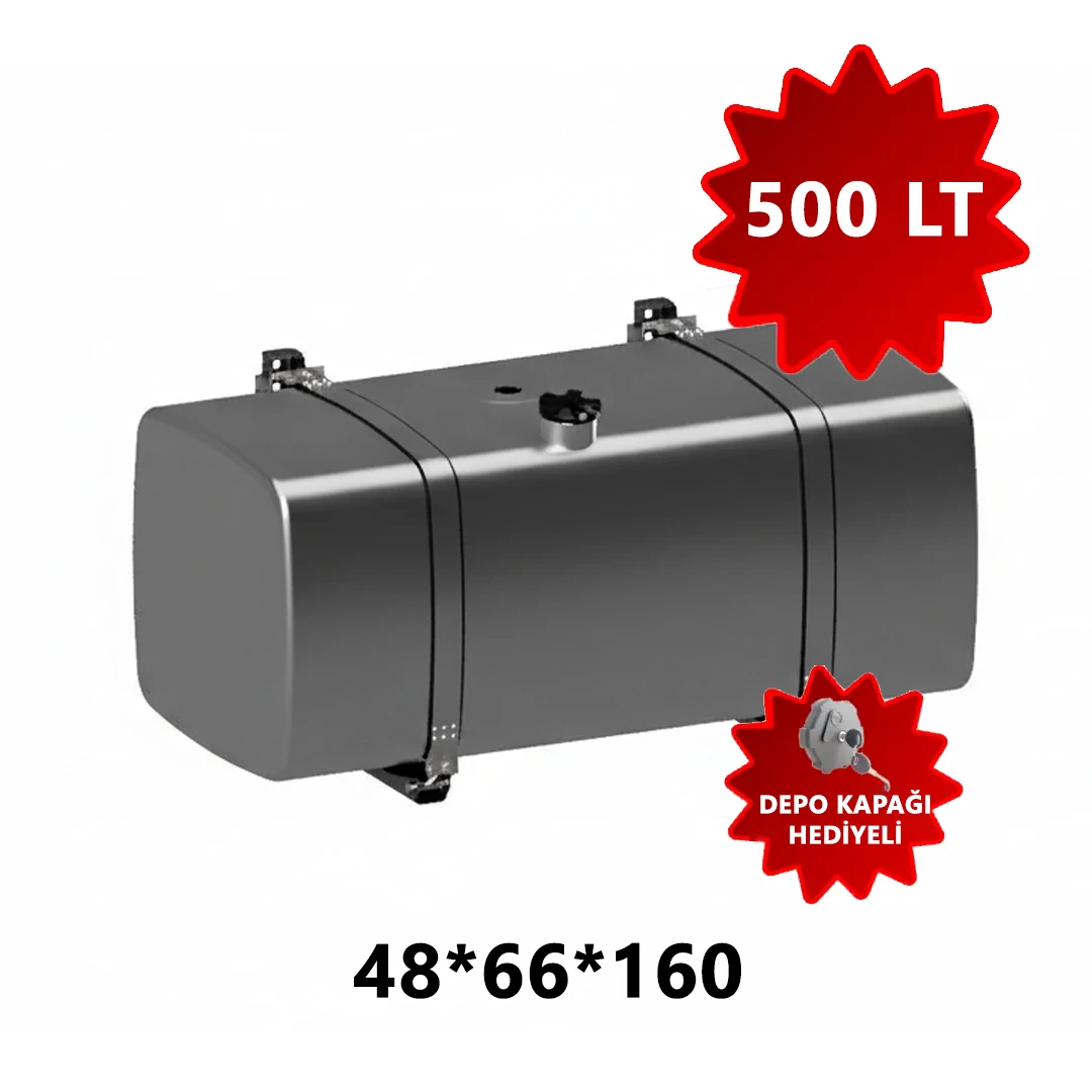 FORD 500 LT GALVANİZ AYAKLI YAKIT DEPOSU 48*66*160