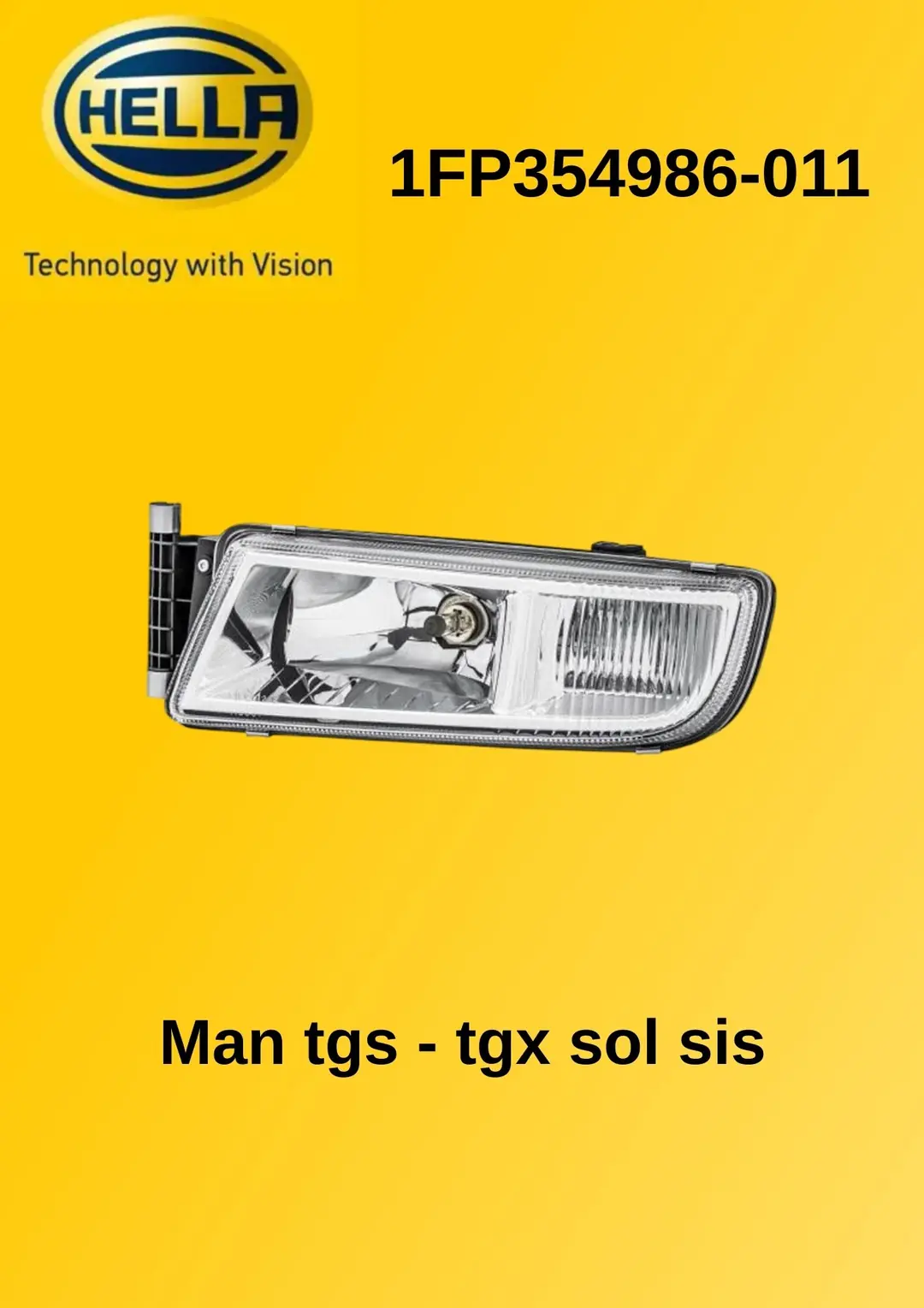 MAN TGS - TGX HELLA SOL SİS 1FP354986-011 81251016521