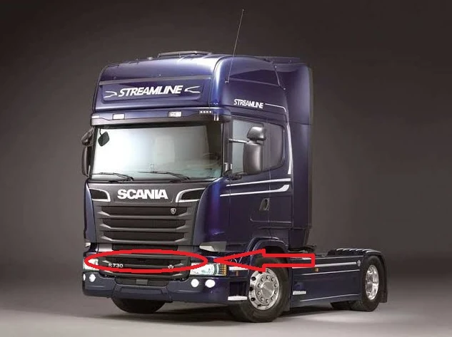 SCANİA 6 SERİSİ ALT PANJUR IZGARASI ÜST 1870598