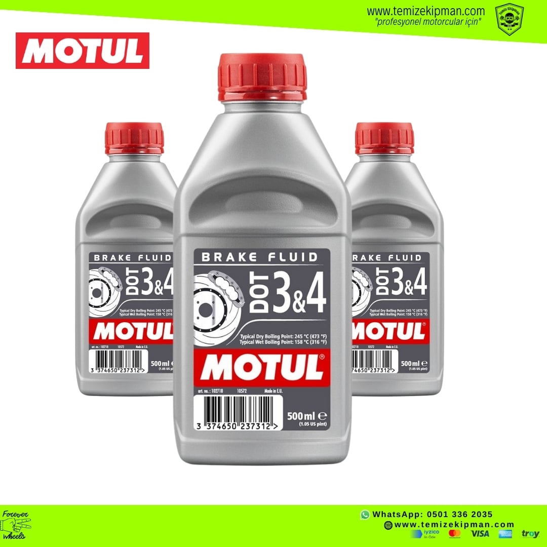 MOTUL DOT 3&4 FREN HİDROLİK YAĞI